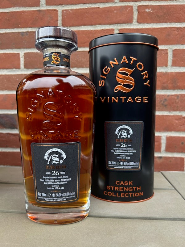 Glen Keith 26 år 2 fill. Oloroso sherry Butt. Signatory Symington’s Ch ...